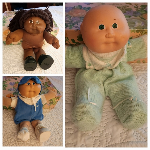 Vintage | Games | Vintage 97s 1980s Cabbage Patch Babies Bundle | Poshmark